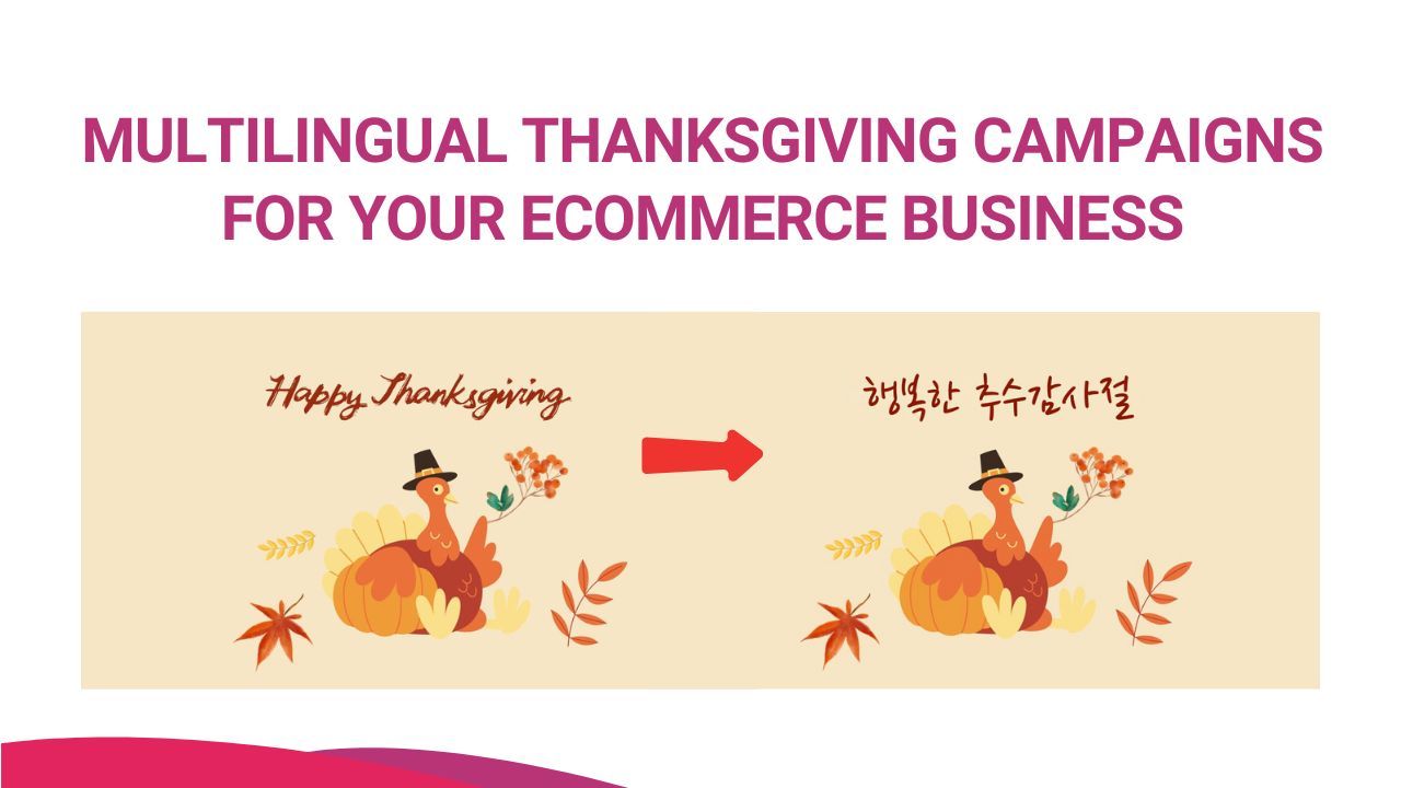 Multilingual Thanksgiving Campaigns for E-commerce