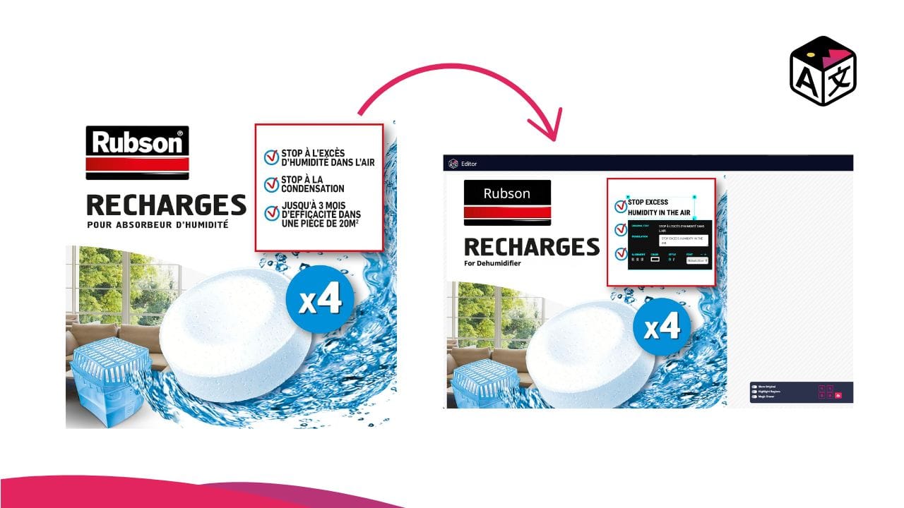 How to Edit a Translated Image Using ImageTranslate